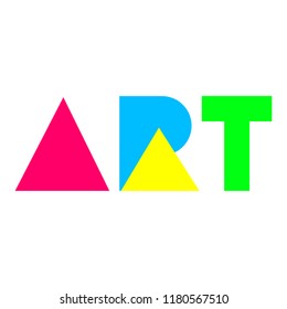 Simple Art Logo Shapes Stock Vector (Royalty Free) 1180567510 ...