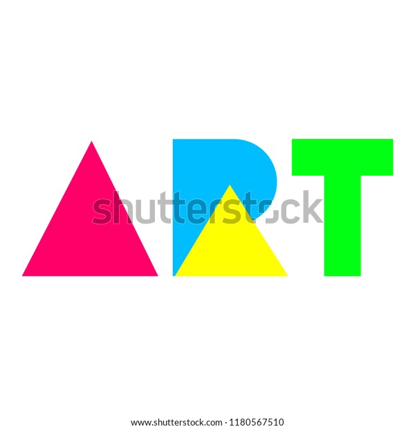 Simple Art Logo Shapes Stock Vector (Royalty Free) 1180567510 ...