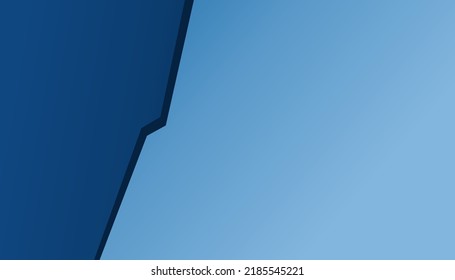 Simple Attractive Blue Color Combination Background Stock Vector ...