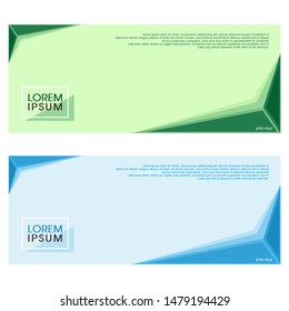 Simple Background Blue Green Abstract Stock Vector (Royalty Free ...
