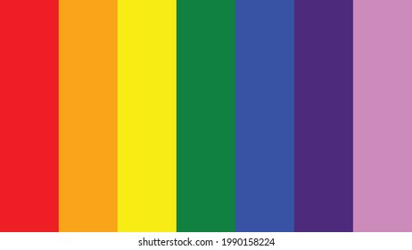 Simple Background Rainbow Color Combination Stock Vector (Royalty Free ...