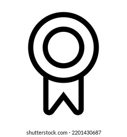 Simple Badge Medal Award Vector Stock Vector (Royalty Free) 2201430687 ...