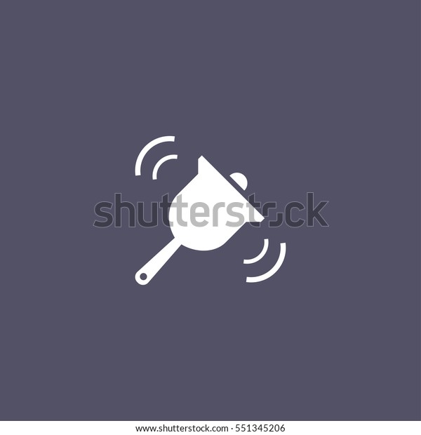 Simple Bell Icon Design Stock Vector (Royalty Free) 551345206 ...