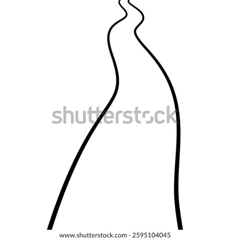 Winding Path Drawing | Free download on ClipArtMag