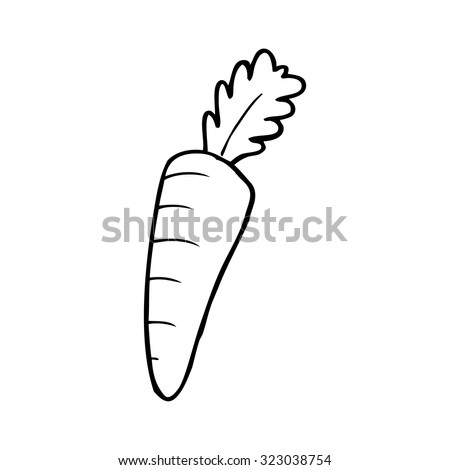 Carrot Line Drawing | Free download on ClipArtMag