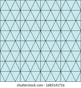 Simple Blue Geometric Mosaictile Background Design Stock Vector ...