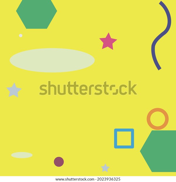 Simple Blue Red Modern Art Pattern Stock Vector (Royalty Free ...
