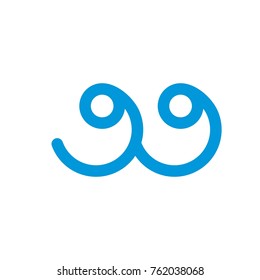 Simple Blue Wave Logo Icon Design Stock Vector (Royalty Free) 762038068 ...
