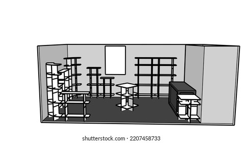 1,529 Booth Concept Drawing Images, Stock Photos & Vectors | Shutterstock