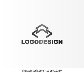 Simple Brand Logo Identity Line Concept Stock Vector (Royalty Free ...