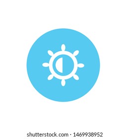 Simple Brightness Vector Logo Design Stock Vector (Royalty Free ...