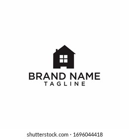 Simple Building Logo Design Vector Stock Vector (Royalty Free ...