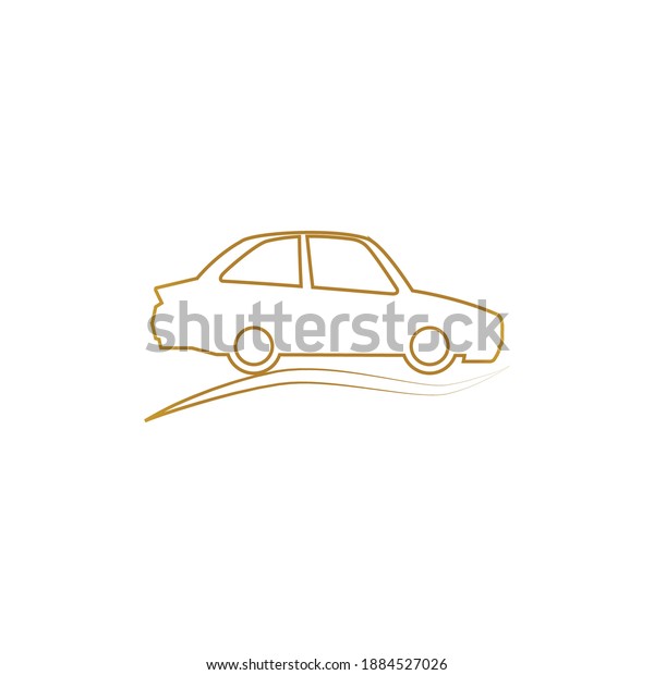 Simple Car Icon Collection Design Stock Vector (Royalty Free ...