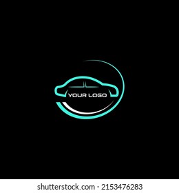 Simple Car Logo Vector Design Stock Vector (Royalty Free) 2153476283 ...