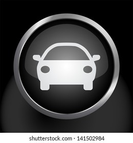 Simple Car Symbol Icon Stock Vector (Royalty Free) 141502984