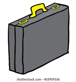 Simple Cartoon Briefcase Stock Vector (Royalty Free) 403909336 ...