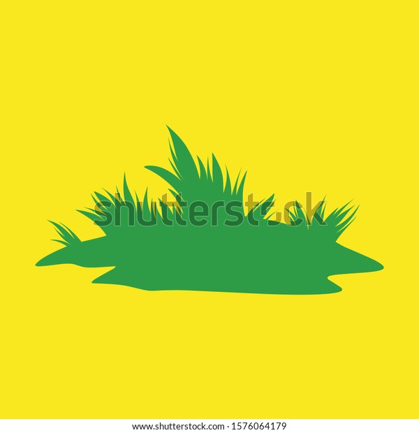 Simple Cartoon Style Grass Stock Vector (Royalty Free) 1576064179 ...