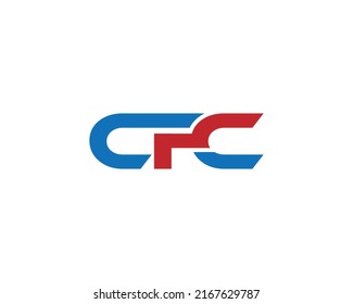 Simple Cfc Letter Logo Design Concept Stock Vector (Royalty Free ...