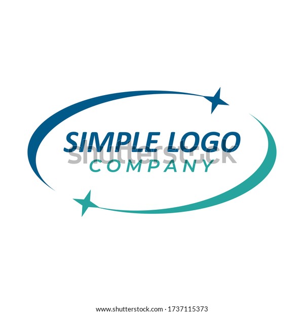 Simple Clean Logo Your Business Company Stock Vector (Royalty Free ...