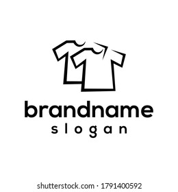 Simple Clothing Logo Design Vector Stock Vector (Royalty Free ...