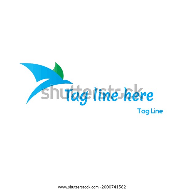 Simple Company Name Design Logo Stock Vector (Royalty Free) 2000741582 ...