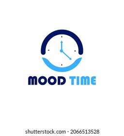 Simple Concept Happy Mood Logo Stock Vector (Royalty Free) 2066513528