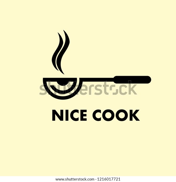 Simple Cooking Logo That Illustrates Simplicity Stock Vector (Royalty ...