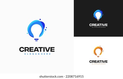 Simple Creative Idea Logo Designs Symbol Stock Vector (Royalty Free ...