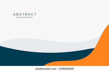 Simple Curve Background Business Applicable Presentation Stock Vector ...