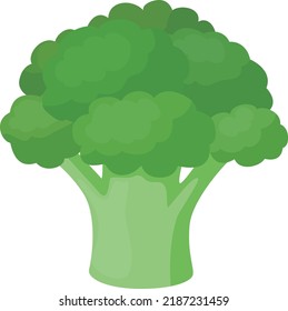 Simple Cute Broccoli Illustration Stock Vector (Royalty Free ...