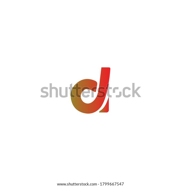 Simple D Logo Design Company Stock Vector (Royalty Free) 1799667547 ...