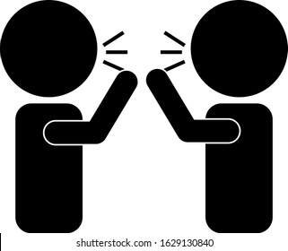 Simple Design Gossip Icon Stock Vector (Royalty Free) 1629130840 ...