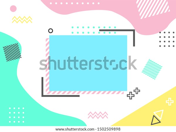 Simple Design Promotional Brochure Template: เวกเตอร์สต็อก (ปลอดค่า ...