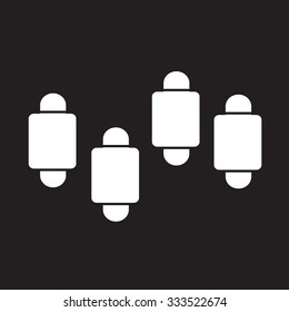 Diagram Graph Icon Stock Vector (Royalty Free) 587085095 | Shutterstock