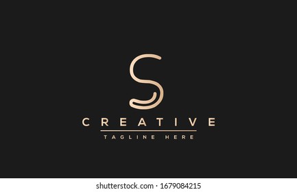 Ss Elegant Logo Stock Vector (Royalty Free) 774261985 | Shutterstock