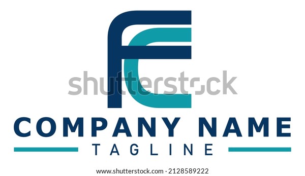 Simple Elegant Modern Corporate Lettering Logo Stock Vector (Royalty ...