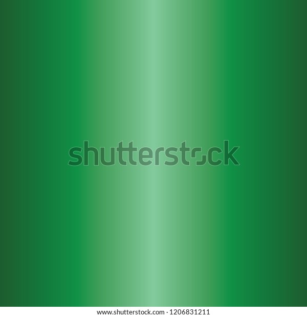Simple Emerald Green Metal Gradient Texture Stock Vector (Royalty Free ...