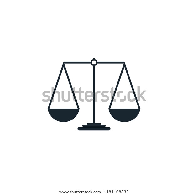 Simple Equal Balance Scale Icon Vector Stock Vector (Royalty Free ... Simple Equal Balance Scale Icon Vector Stock Vector (Royalty Free ...