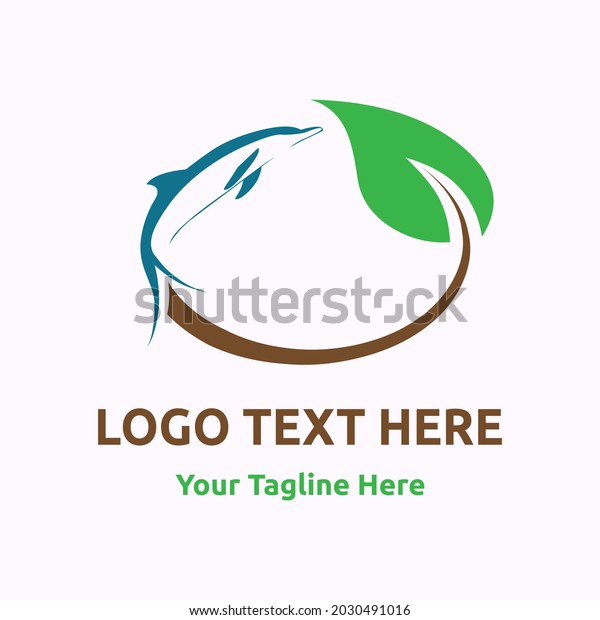 Simple Fish Farm Logo Design Concept Stock Vector (Royalty Free ...