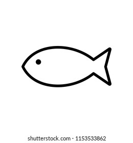 Simple Fish Icon Vector Illustration: เวกเตอร์สต็อก (ปลอดค่าลิขสิทธิ์ ...