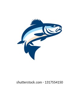 Simple Fish Logo Vector Stock Vector (Royalty Free) 1317554168 ...