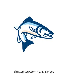 Simple Fish Logo Vector Stock Vector (Royalty Free) 1317554162 ...