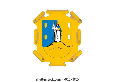 Simple Flag San Luis State Mexico Stock Vector (Royalty Free) 791573929 ...