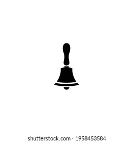 Simple Flat Bell Icon Logo Stock Vector (Royalty Free) 1958453584 ...