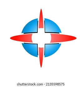 Simple Flat Logo Design Logo Template Stock Vector (Royalty Free ...