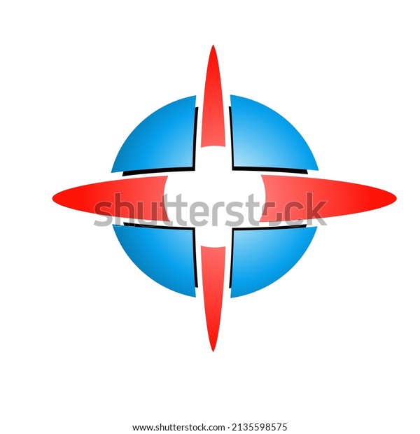 Simple Flat Logo Design Logo Template Stock Vector (Royalty Free ...