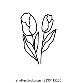 Simple Flower Design Logo Stock Vector (Royalty Free) 2133415185 ...
