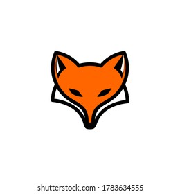 Simple Fox Logo Stock Template Stock Vector (Royalty Free) 1783634555 ...