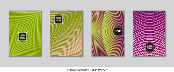Cute Geometric Design Title Page Vector Stock Vector (Royalty Free ...