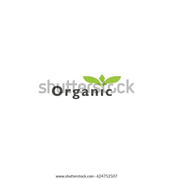 Simple Great Organic Logo Vector Stock Vector (Royalty Free) 624752507